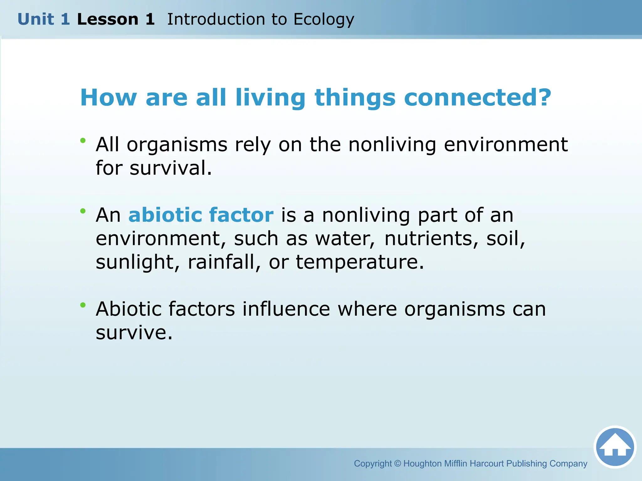 power notes- science fusion - ecology. L.1 | PPT