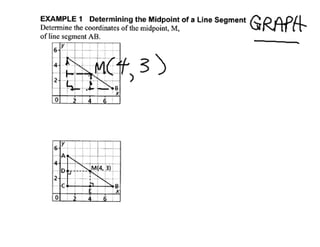 6.8 Midpoint Formula notes | PDF