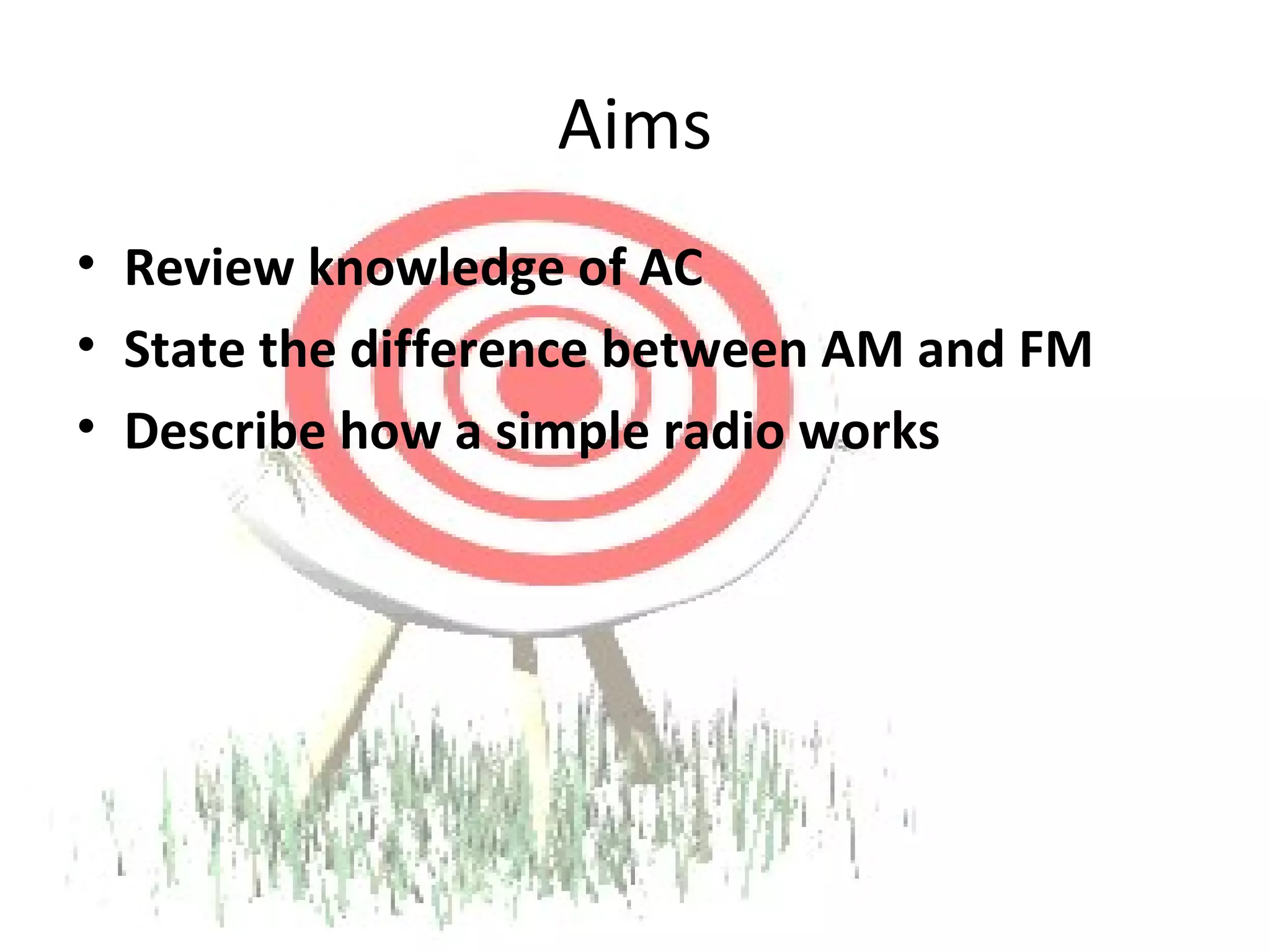 6.9 how a radio works | PPT | Free Download