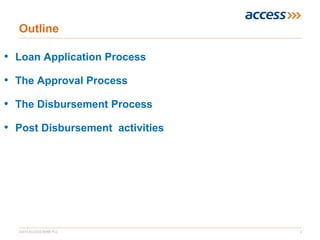 Access Bank's loan application process | PPT