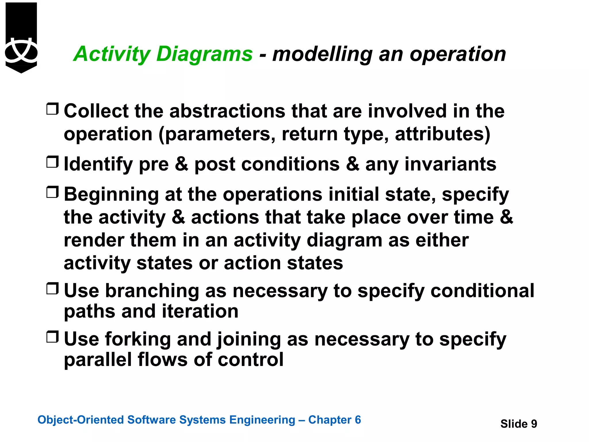 6. activity diagrams | PPT