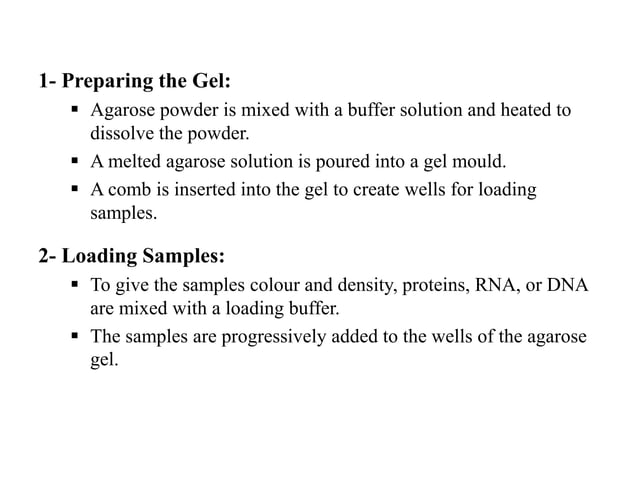 Agarose Gel Electrophoresis in Forensic Science.pptx | Chemistry | Science