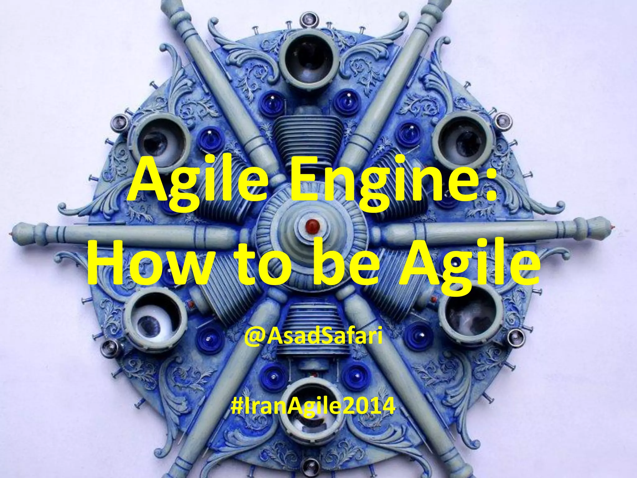 Agile Engine | By Asad Safari | PPT