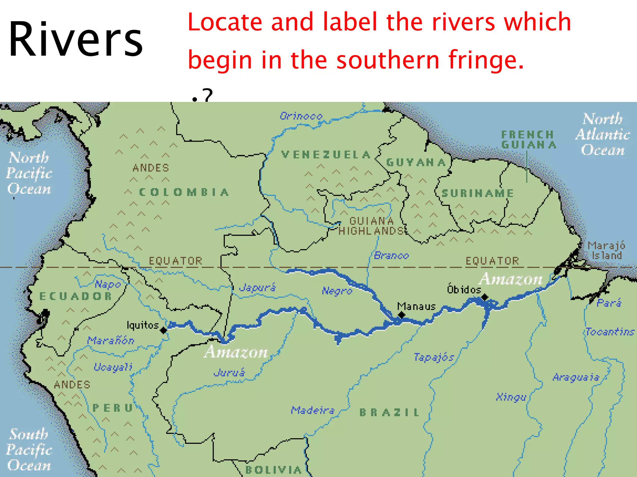 6. Amazon Basin Landforms | PPT