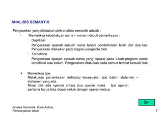 6. analisis semantik | PPT