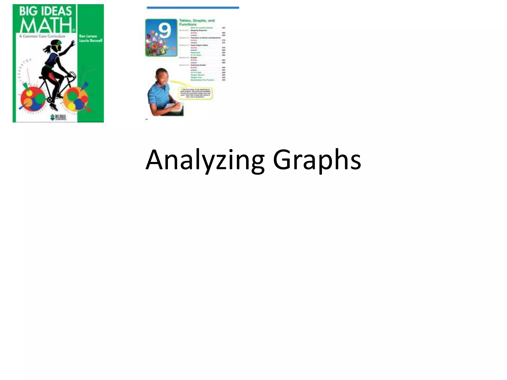 6 - analyzing graphs | PPTX