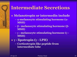 6 - Anterior Pituitary.ppt this covers pituitary hormones | PPT