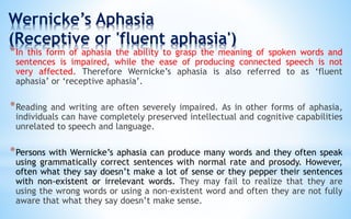 Aphasia | PPTX