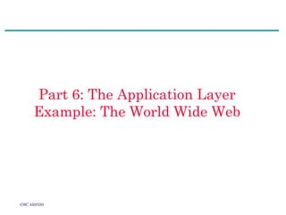 6-ApplicationLayer.ppt UNIT 6 OF COMPUTER nETWORK IN SGBAU | PPT | Web ...