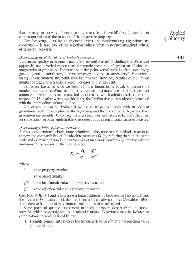 6.applied qualimetry | PDF
