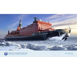 Arild Moe - Navegación Trans-Ártica: causas y obstáculos | PPTX