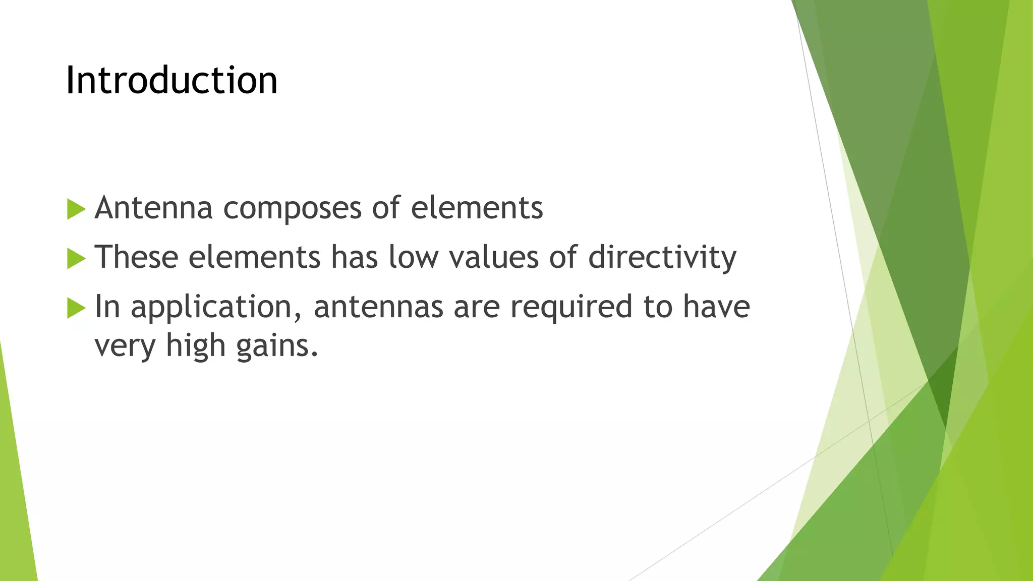 Array Antennas | PPTX