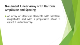 Array Antennas | PPTX