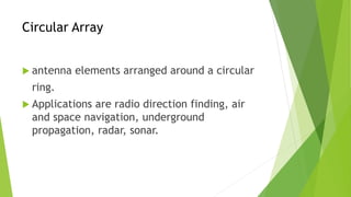 Array Antennas | PPTX