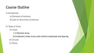 Array Antennas | PPTX