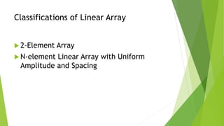 Array Antennas | PPTX