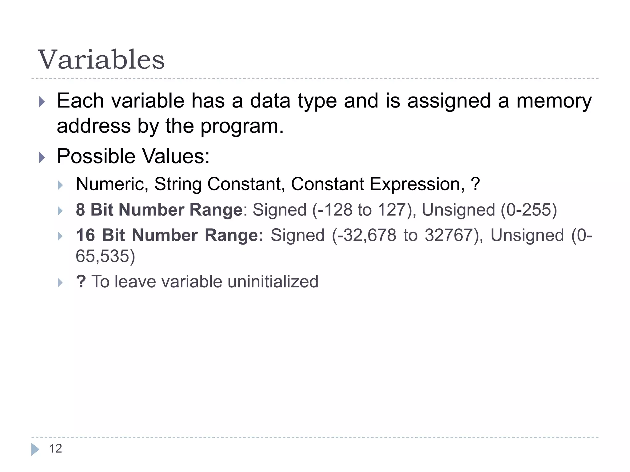Assembly Language Basics Ppt 1259