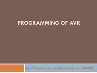 AVR Programming of ATmega32 detailed .pdf