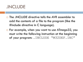 AVR Programming of ATmega32 detailed .pdf