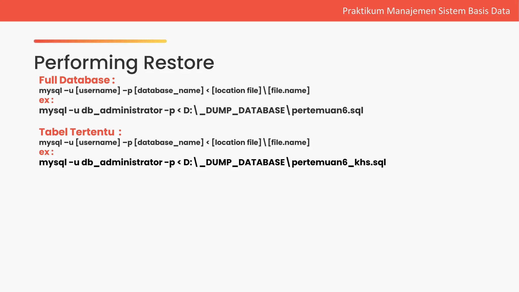 #6 - Backup & Restore.pptx