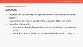 #6 - Backup & Restore.pptx