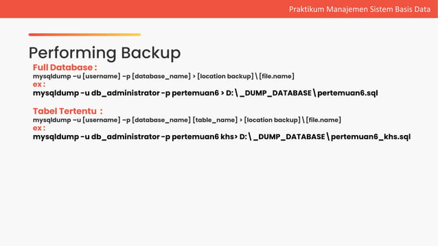 #6 - Backup & Restore.pptx