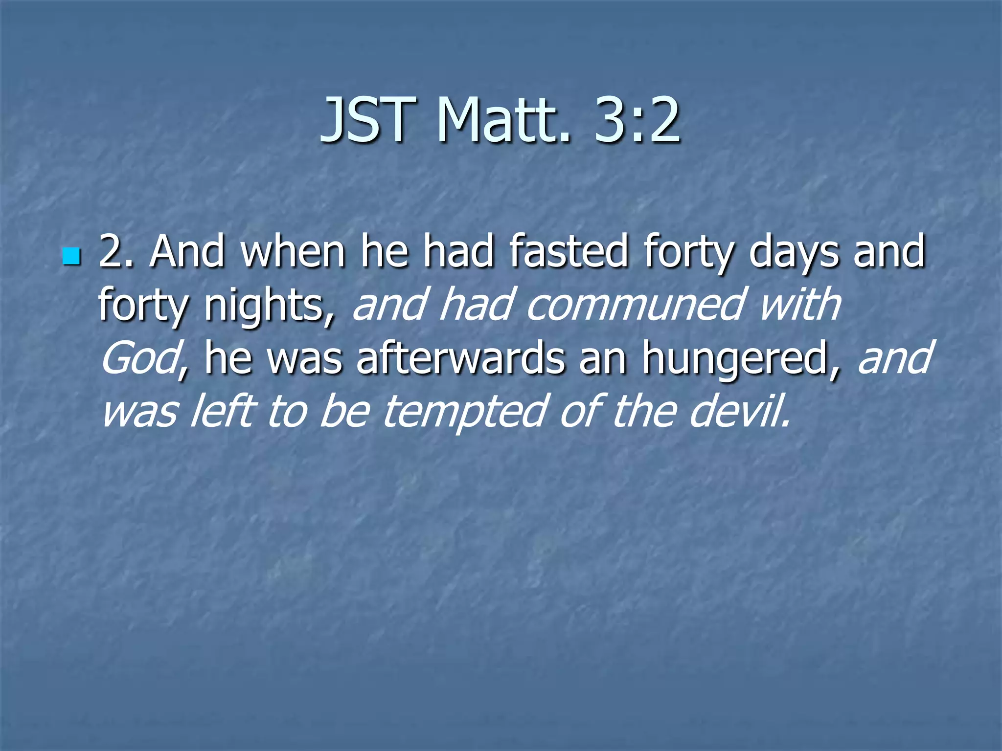 6 baptism and temptations of jesus | PPTX