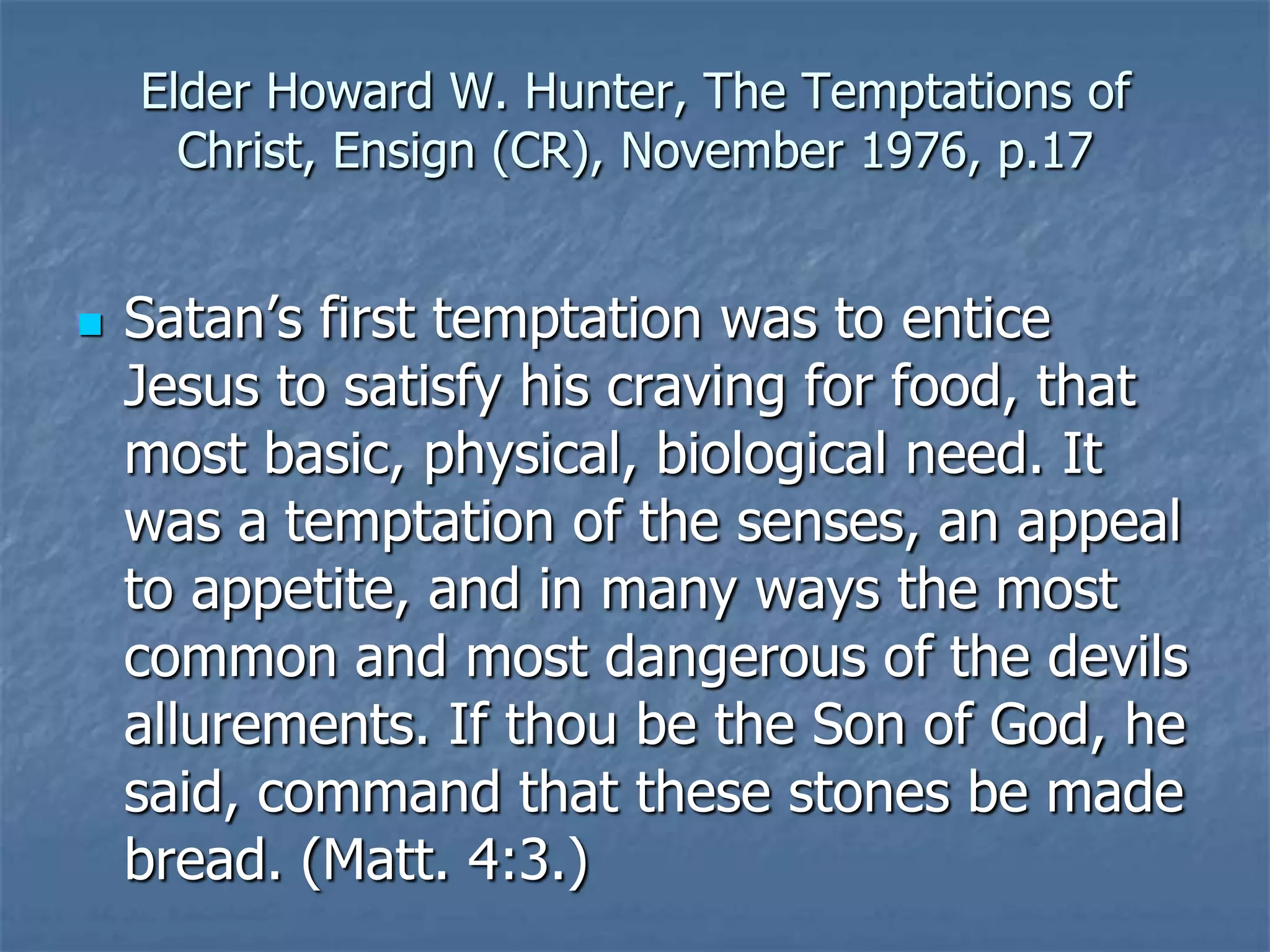 6 baptism and temptations of jesus | PPTX