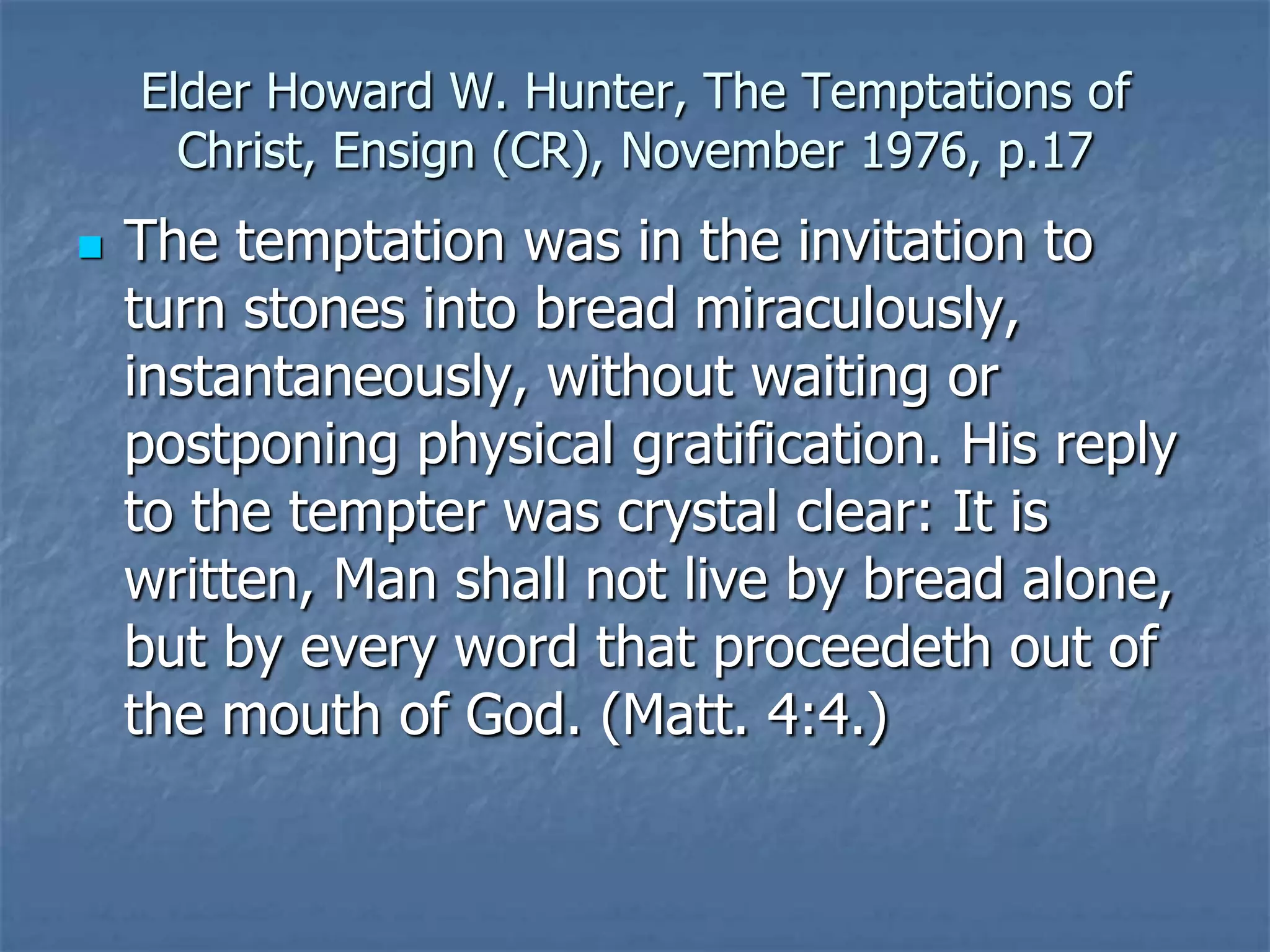 6 baptism and temptations of jesus | PPTX