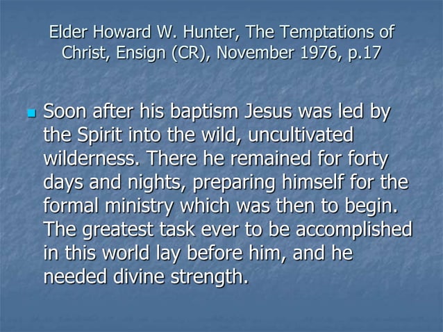 6 baptism and temptations of jesus | PPT