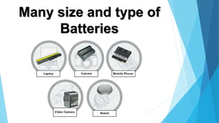 Batteries in aircraft | PPTX