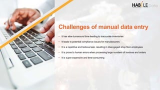 6 Benefits of Automated Data Entry For Manufacturing Companies | PPT