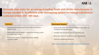 6 Benefits of Automated Data Entry For Manufacturing Companies | PPT