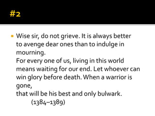 6 beowulf - important quotations | PPTX