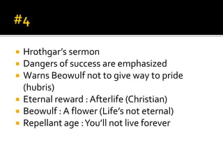 6 beowulf - important quotations | PPT