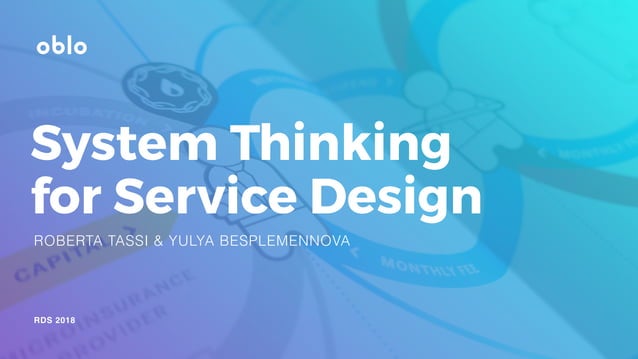 Systems Thinking for Service Design | PPT