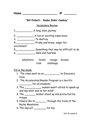 6. bill pickett rodeo ridin' cowboy | PDF