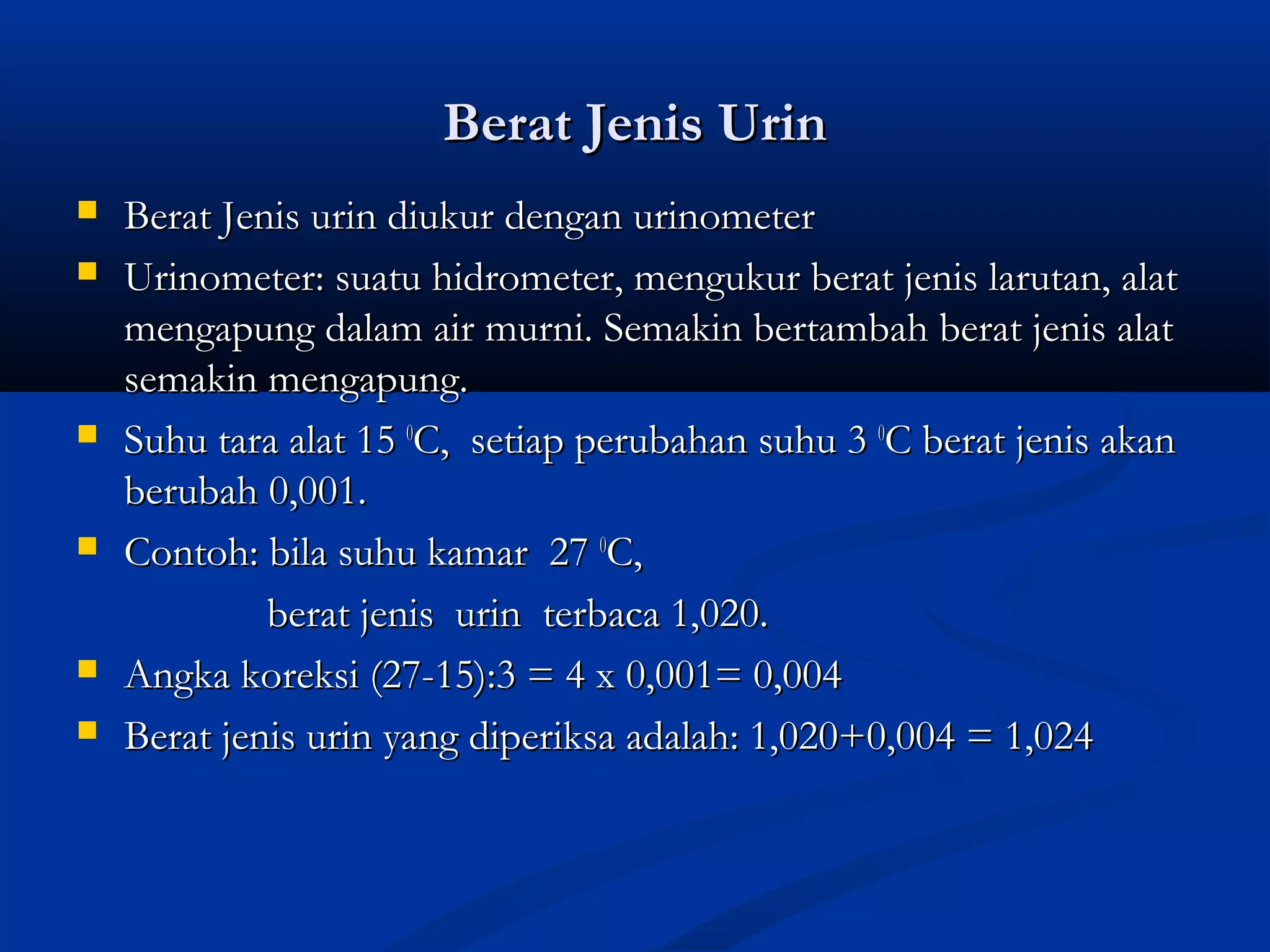 6 biokimia-urin | PPT