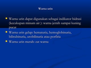 6 biokimia-urin | PPT