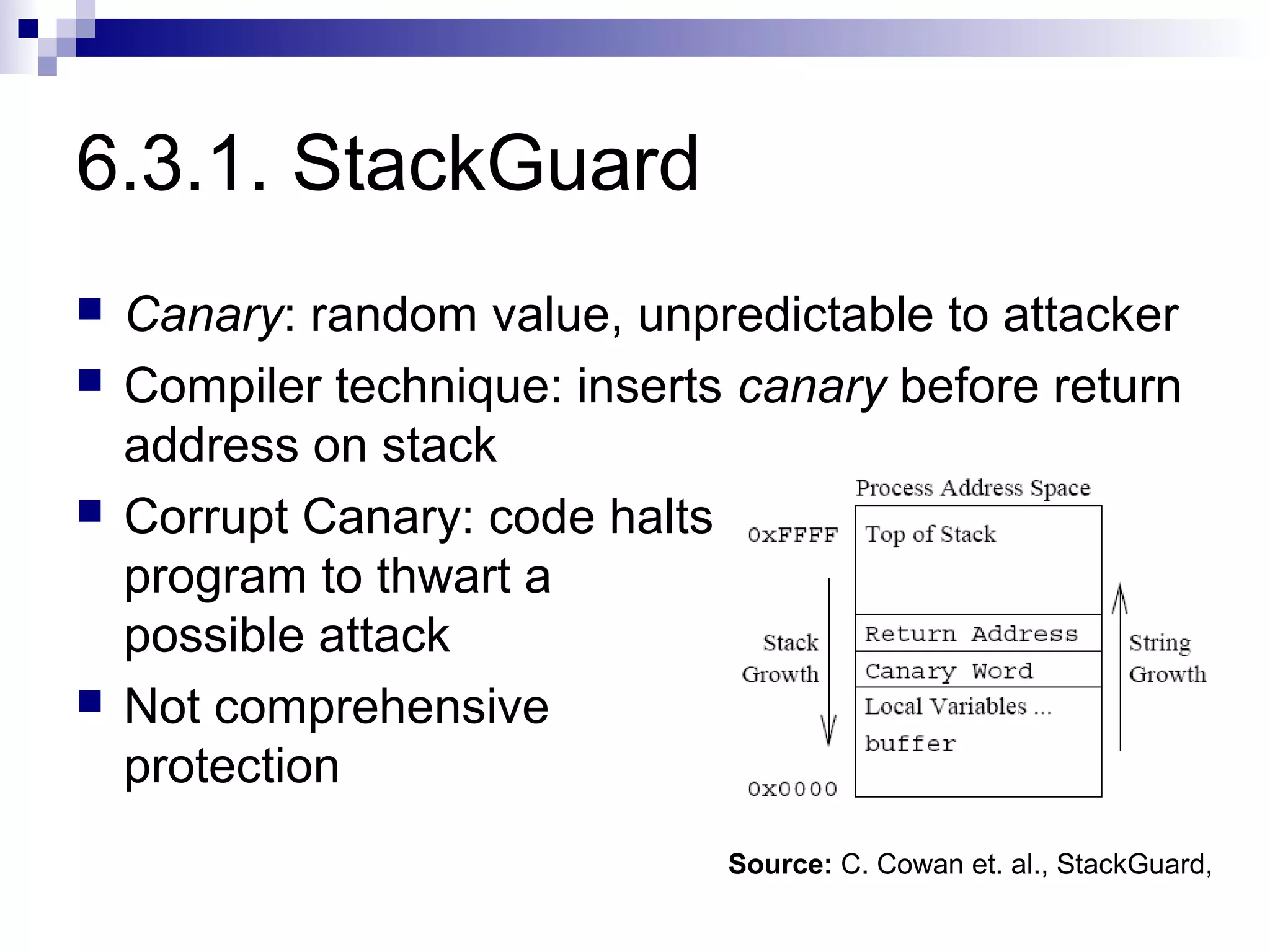6 buffer overflows | PPT