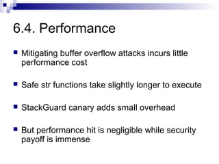 6 buffer overflows | PPT