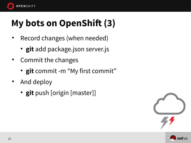 Building Social Irc Bots With Nodejs And Mongodb Ppt