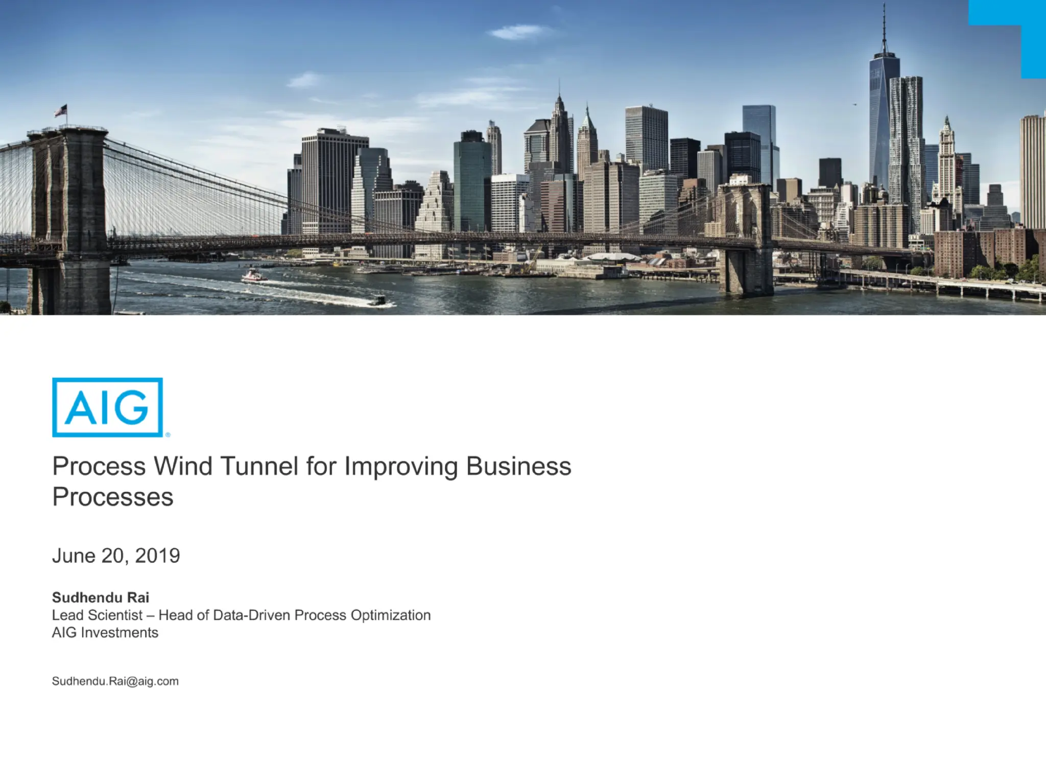 Process wind tunnel for improving business processes | PPT
