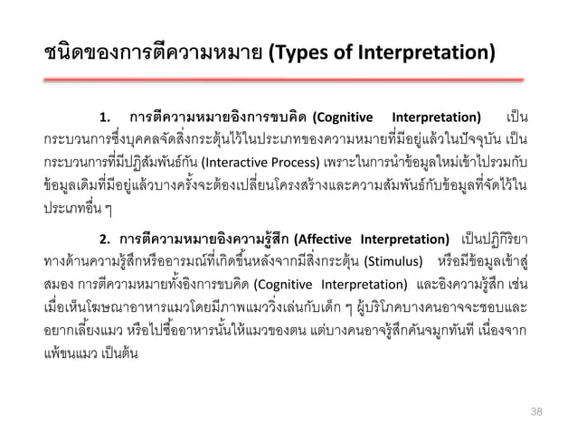 Perception,learning,memory (Ch.6), Consumer Behavior Class | PDF