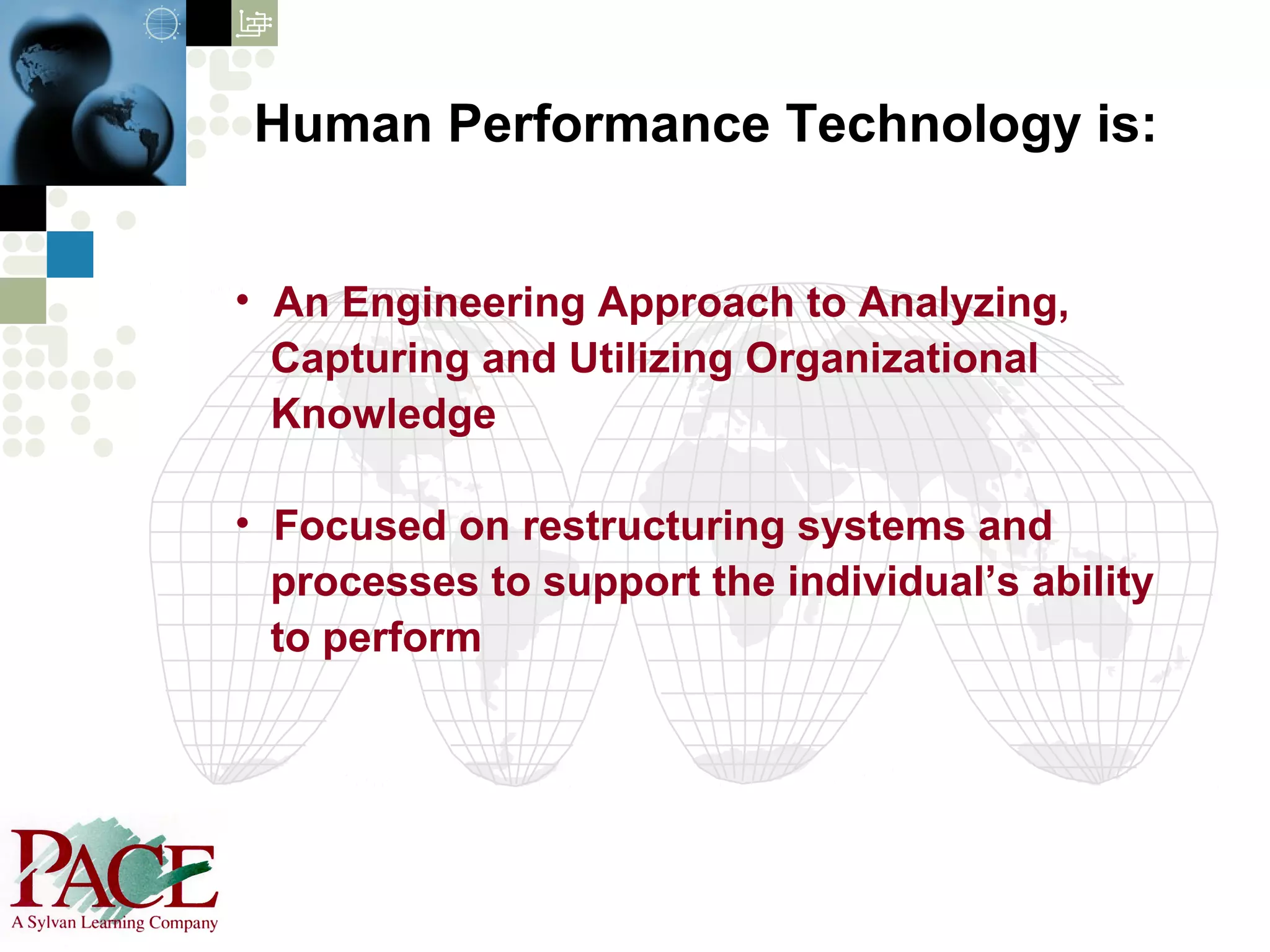 The Gilbert Human Performance Management Matrix | PPT