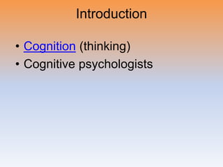 6 - Ch 8 Thinking presentation.ppt