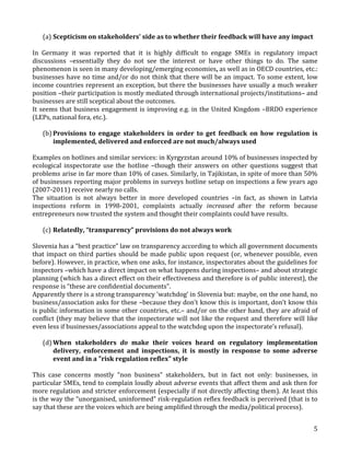 Specific challenges of stakeholder engagement seen from the experience ...