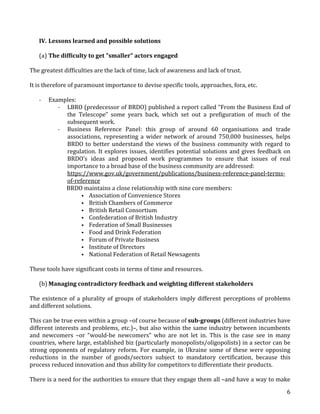 Specific challenges of stakeholder engagement seen from the experience ...