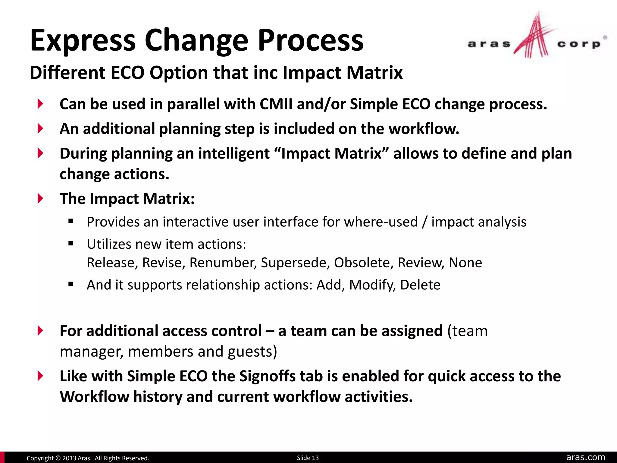 Change Management Options | PPTX | Business | Business and Finance