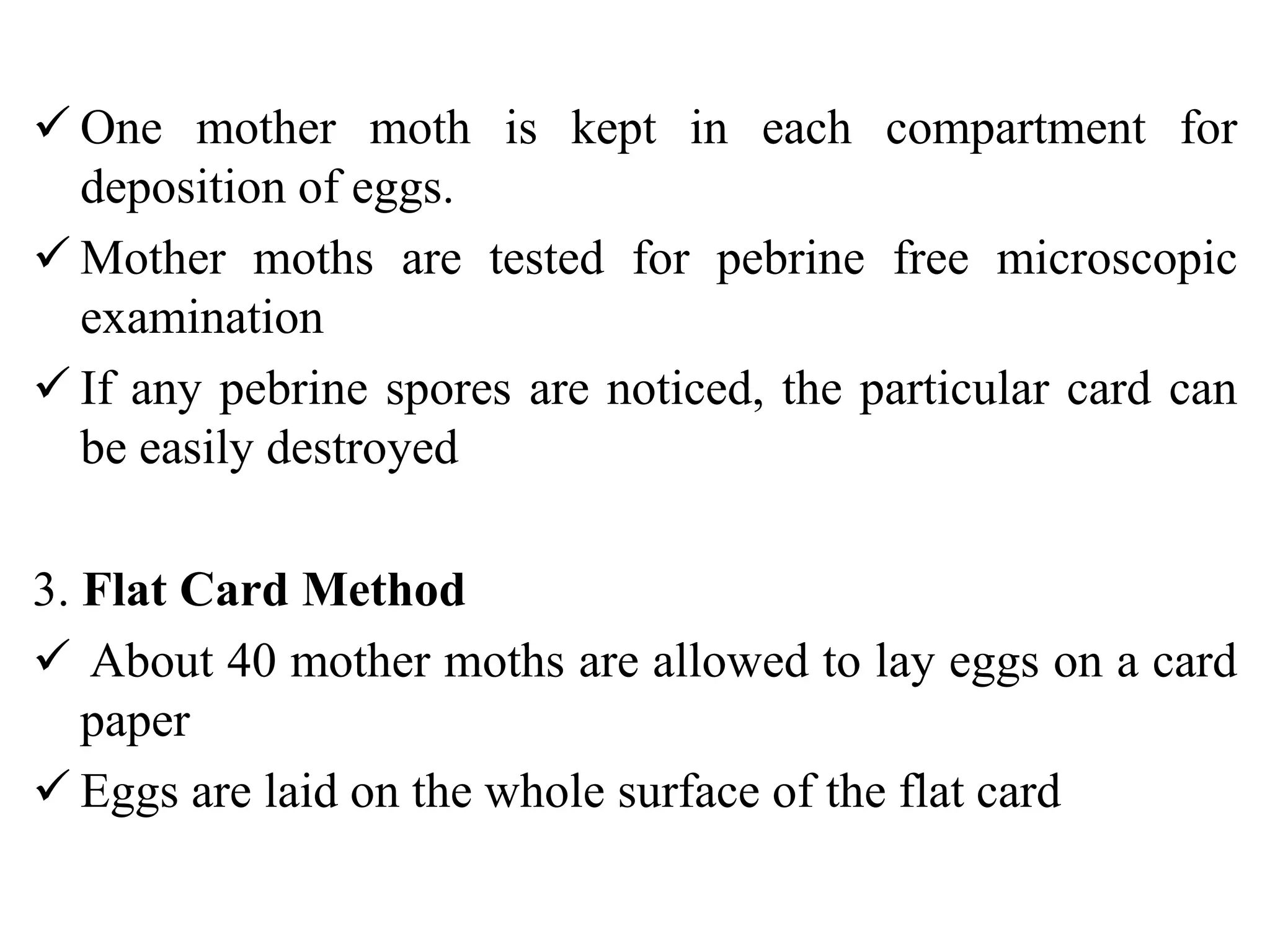 6 chapter steps in silkworm egg production at grainage, egg sheets and ...